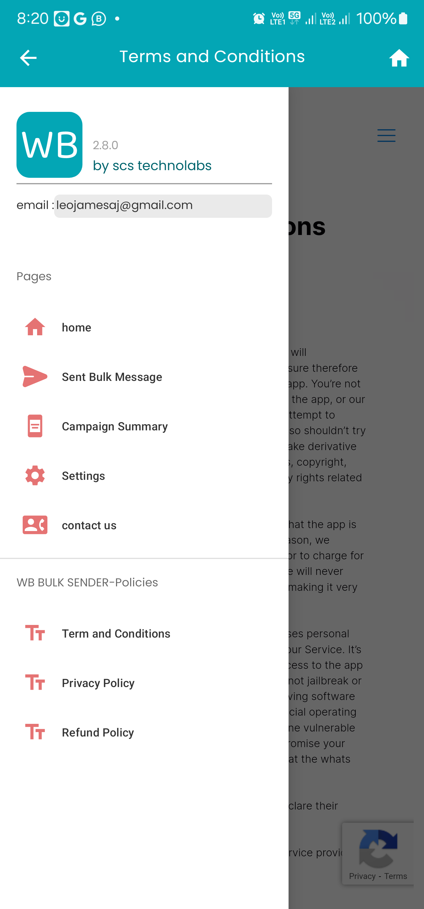Send Bulk Whats-Android App features | WhatsApp Bulk Sender